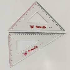Penggaris Segitiga Butterfly – Antero Stationery Shop